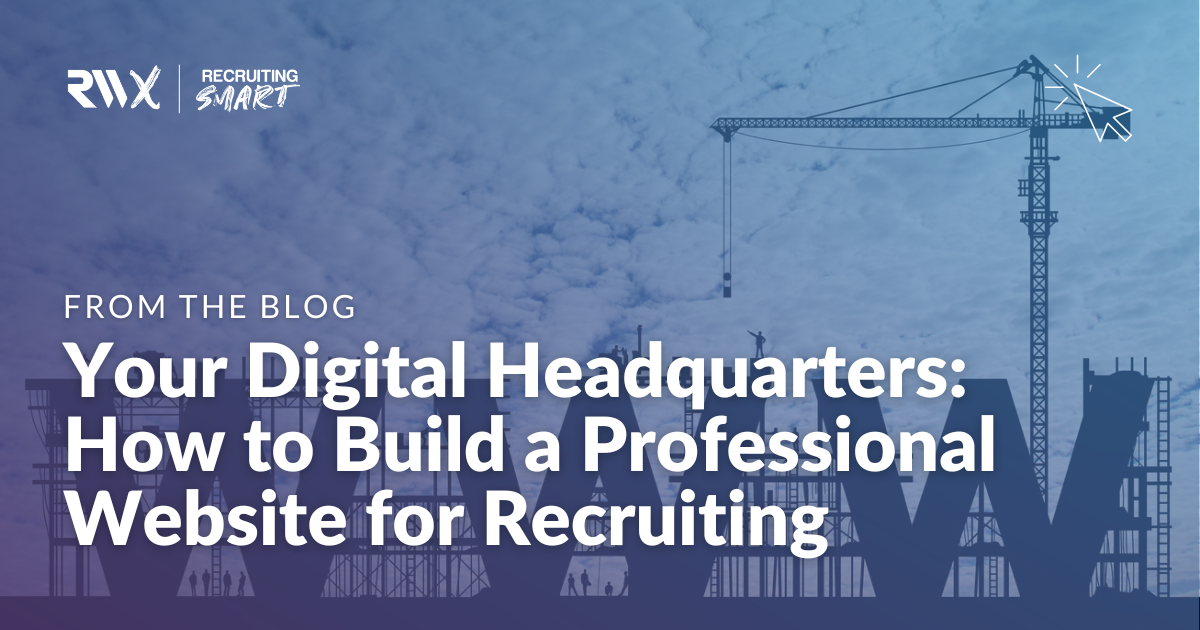 How to Build a Professional Website for Recruiting | Recruiters Websites